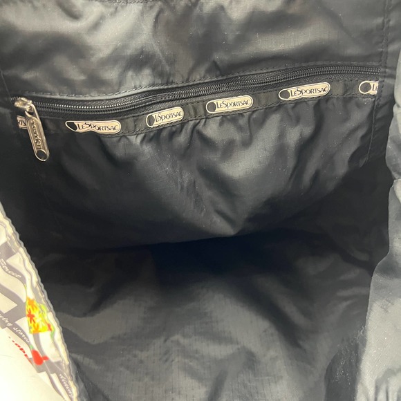 Lesportsac | Bags | Vintage Lesportsac Reversible Tote New York City ...